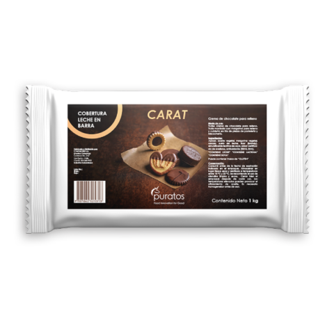 CARAT CHOCOLATE BLANCO EN BARRA 1 KG PURATOS | Dismapan
